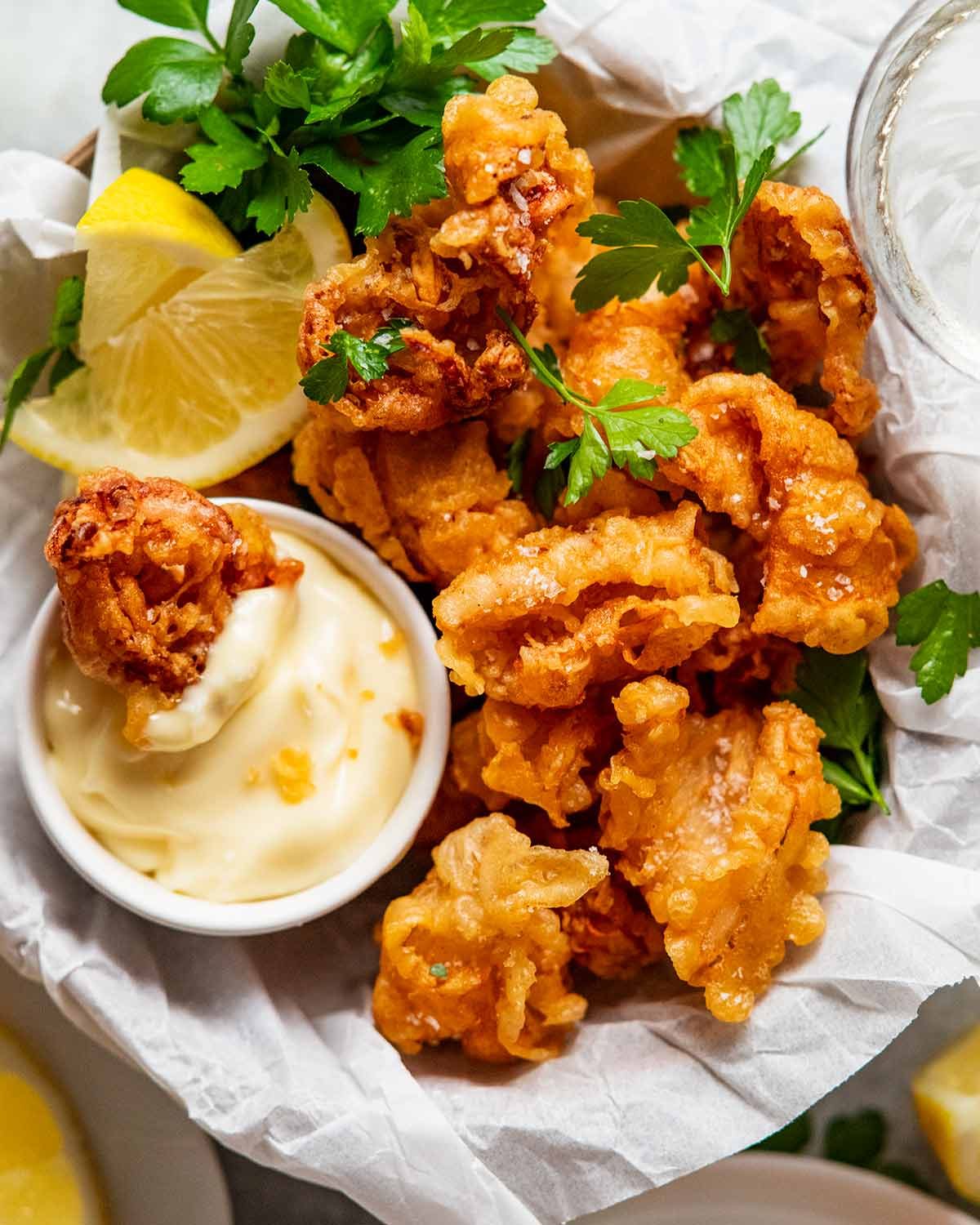 Truly Crispy Salt & Pepper Squid | RecipeTin Eats