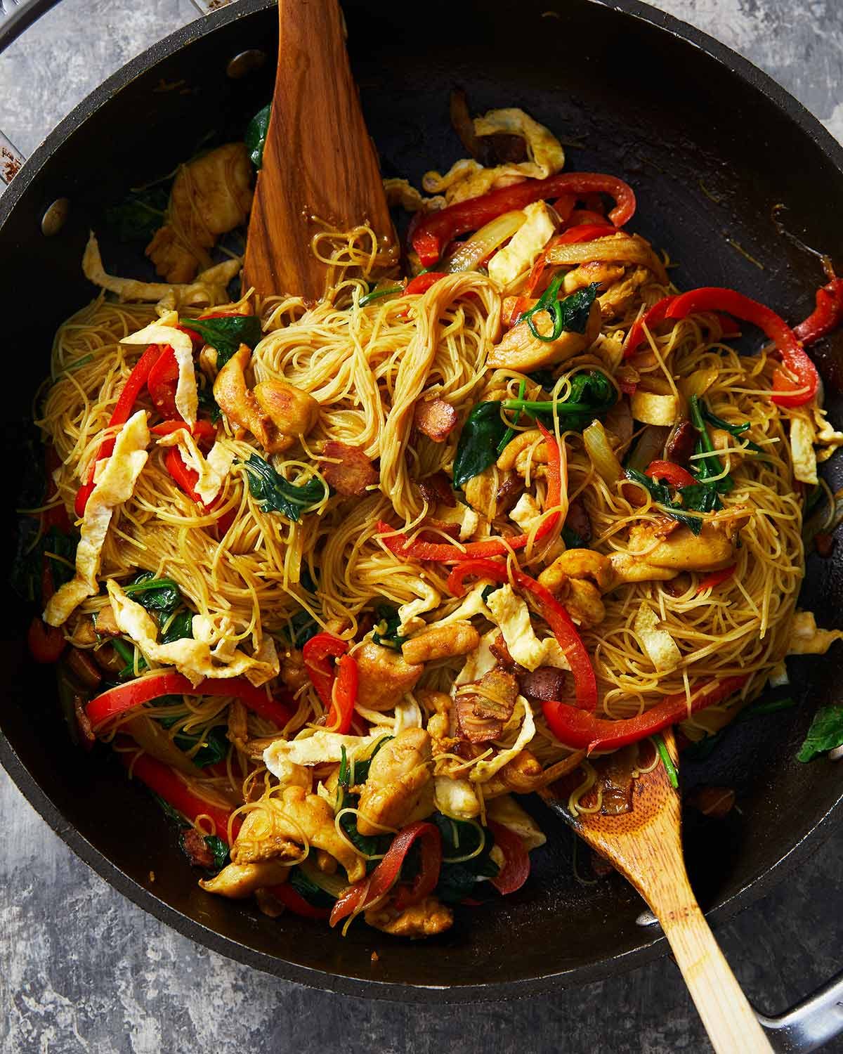 Singapore Chicken Vermicelli Noodles | RecipeTin Eats