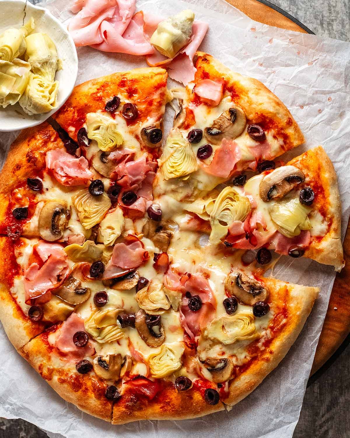 Pizza Capricciosa | RecipeTin Eats